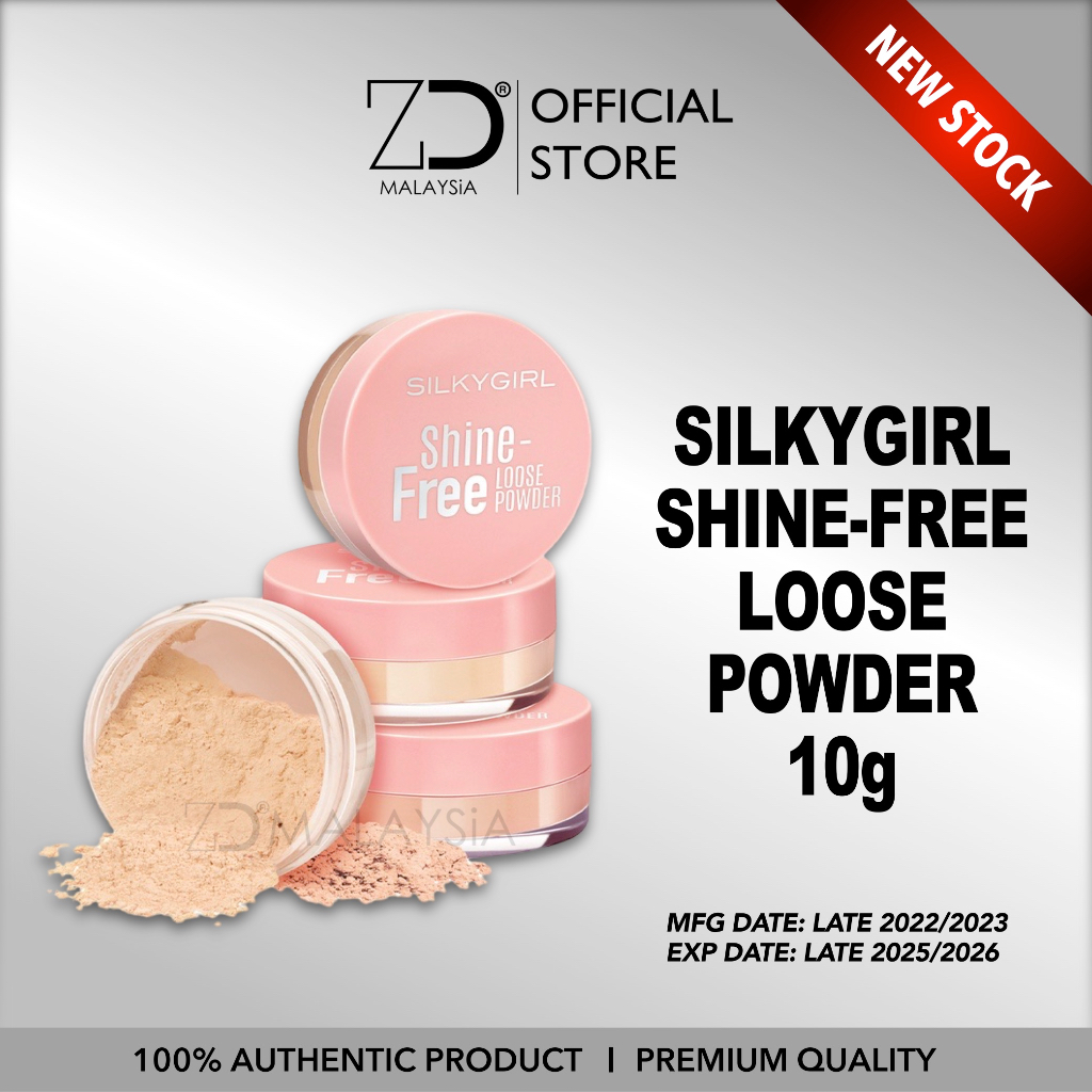 SILKYGIRL Shine-Free Loose Powder 10g [NEW STOCK] | Shopee Malaysia