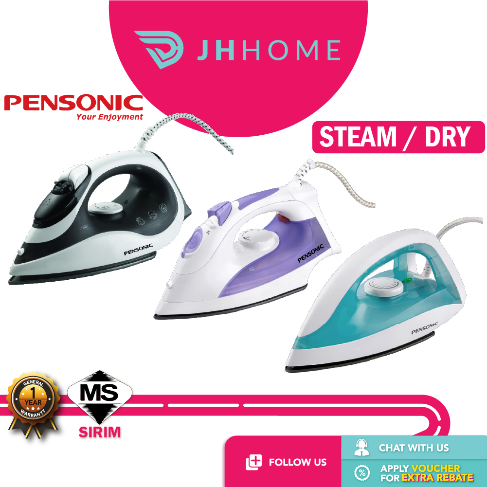 Pensonic 3-In-1 Function Steam Iron PSI-1006 | PSI-1005 /Dry Iron PI ...