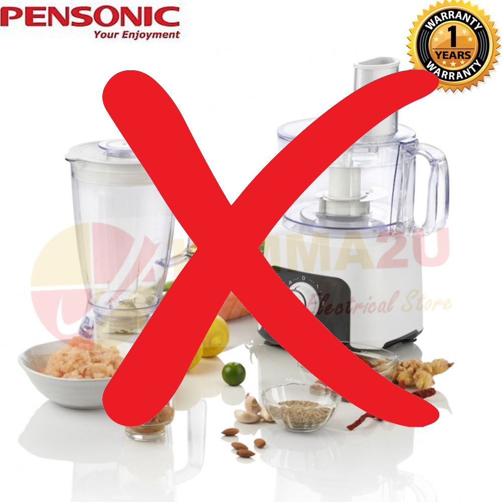 Pensonic Classic Series Food Chopper with 1L Glass Bowl PB-6005GX ...