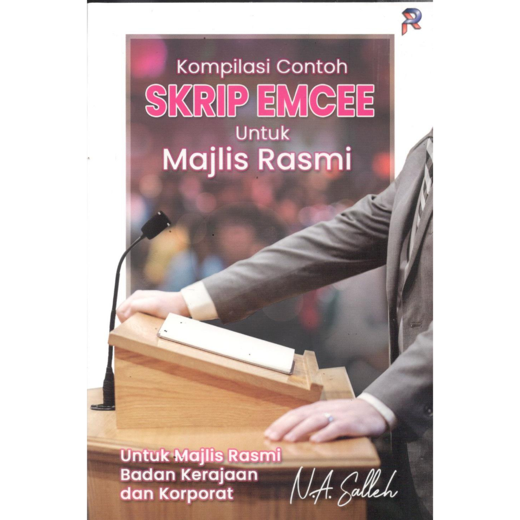 kompilasi contoh skrip emcee untuk majlis rasmi | Shopee Malaysia