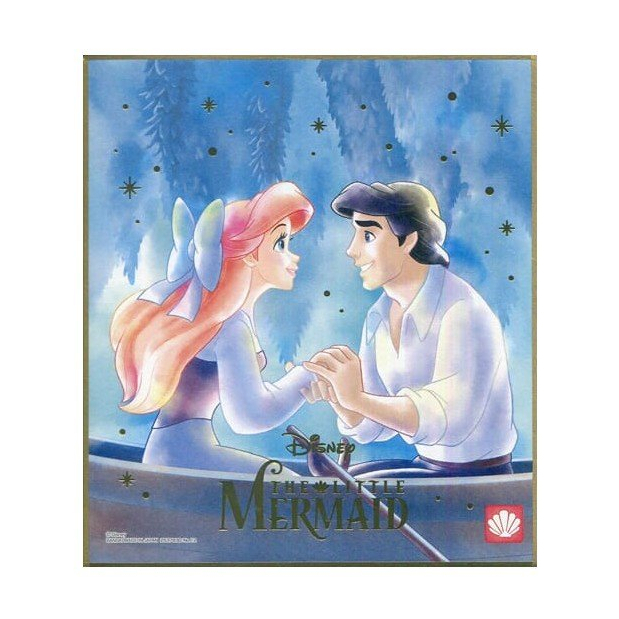 Original Bandai Little Mermaid Illustration Board ART 16 Disney ...