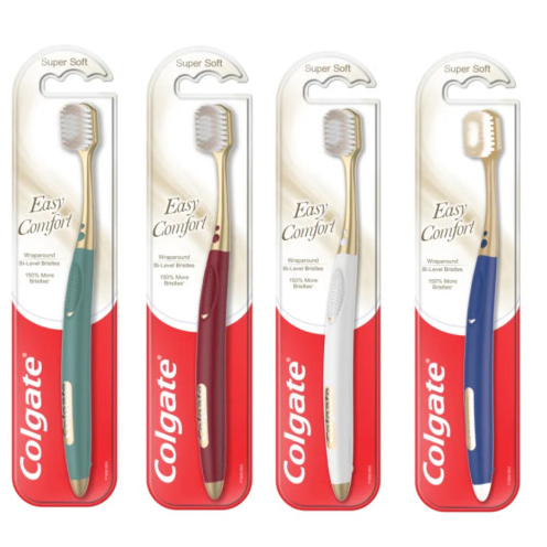 *CAN CHOOSE COLOUR* Colgate Gentle Easy Comfort Super Soft Toothbrush ...