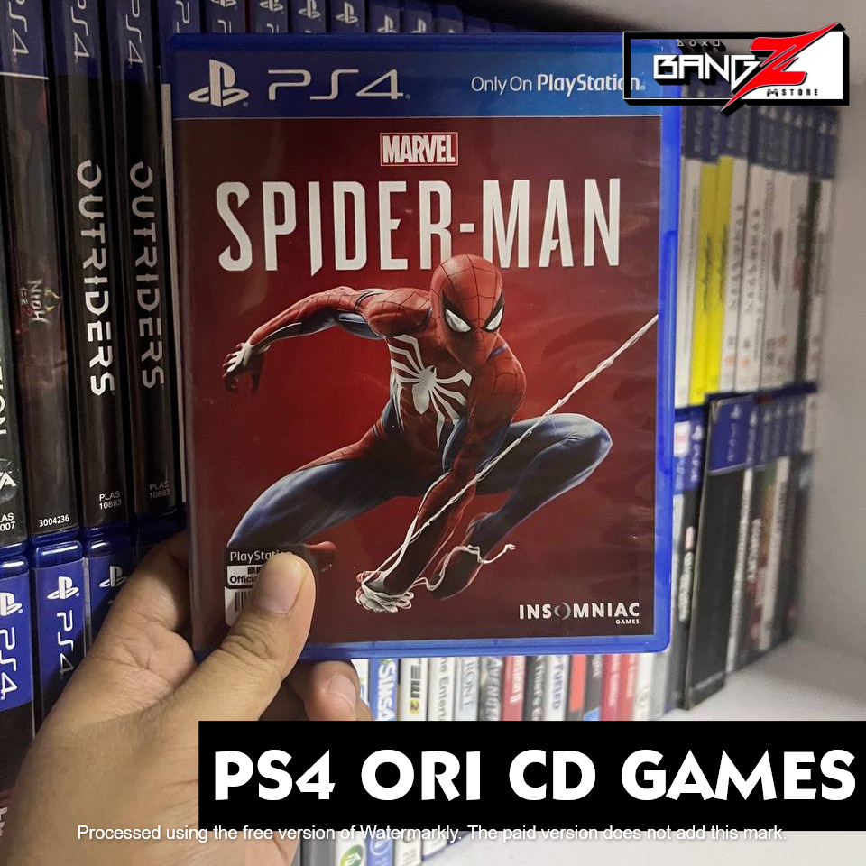 PS4: MARVEL SPIDERMAN (CD) | Shopee Malaysia