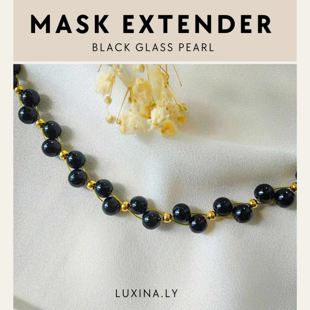 Pearl Mask Extender Black Series Murah Mask Extension Mask Extender For ...