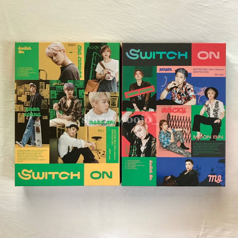 [SEALED & UNSEALED] ASTRO Official Albums - Switch On, All Yours, Drive ...
