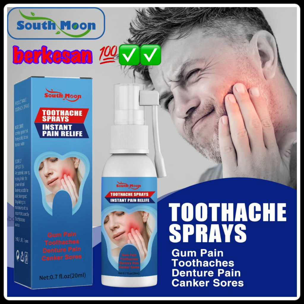 Toothpaste Toothache Spray Semburan Ubat Sakit Gigi Gusi Bengkak ...