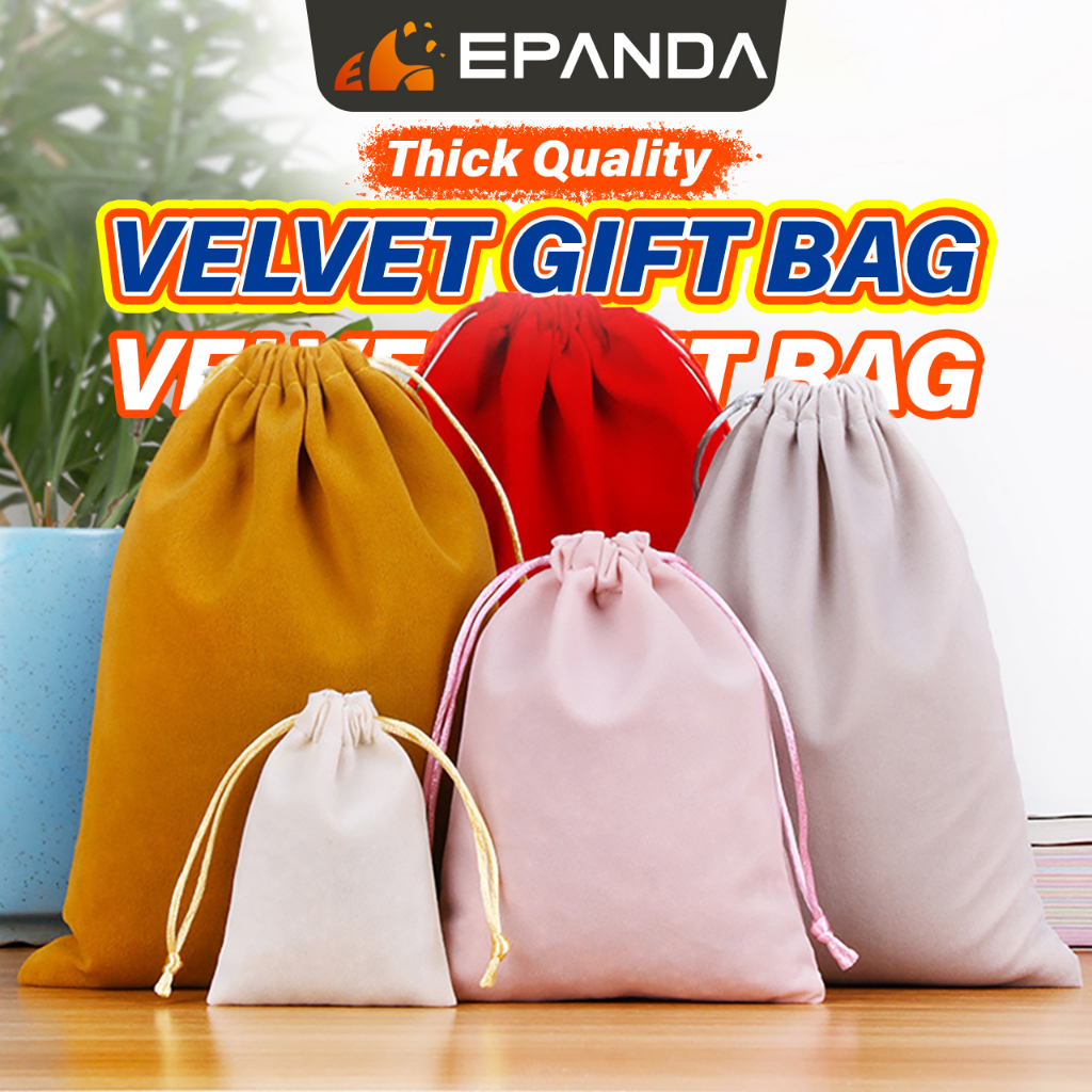 EPANDA Drawstring Bag Pouch Bag Beg Doorgift Bag Gift Bag Goodies Bag ...