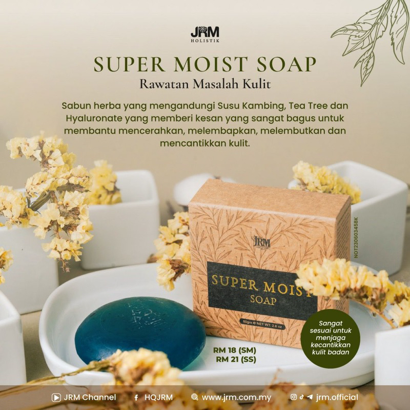 Super Moist Soap JRM by Bonda Rozita Ibrahim | Shopee Malaysia