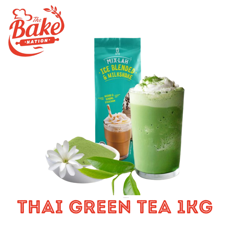 MIX-LAH Ice Blended & Milkshake Powder (TEA) - Thai Milk Tea / Green ...