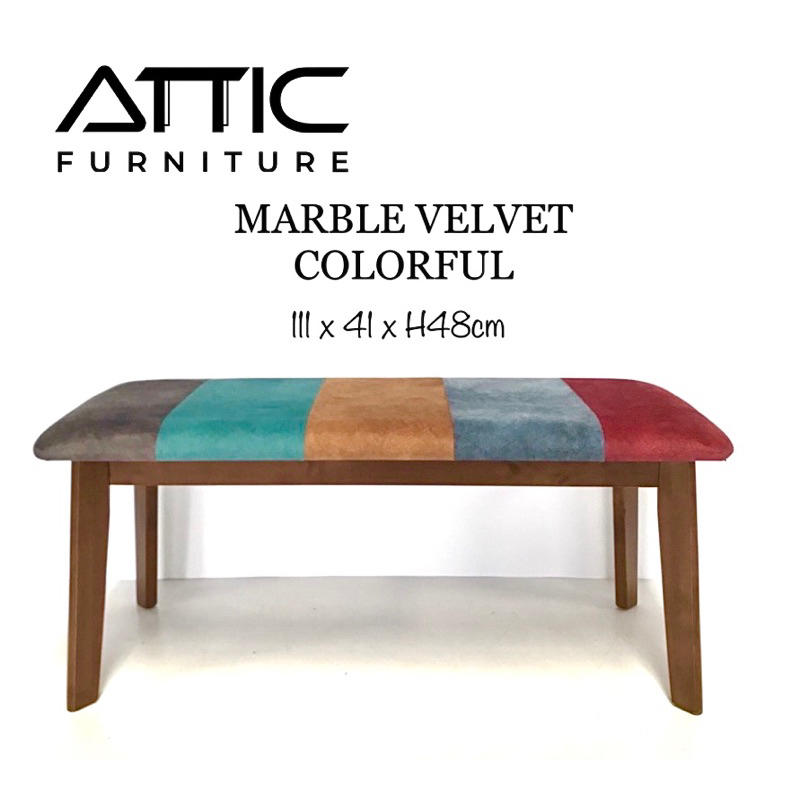BENCH / STOOL / KERUSI MAKAN / BENCH CHAIR / ATTIC FURNITURE | Shopee ...