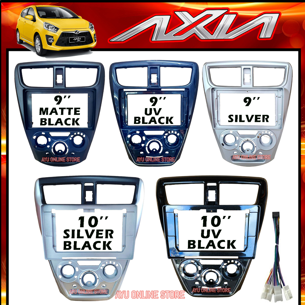 PERODUA AXIA 2014-2022 Android Player Casing 9" 10" inch with Socket ...