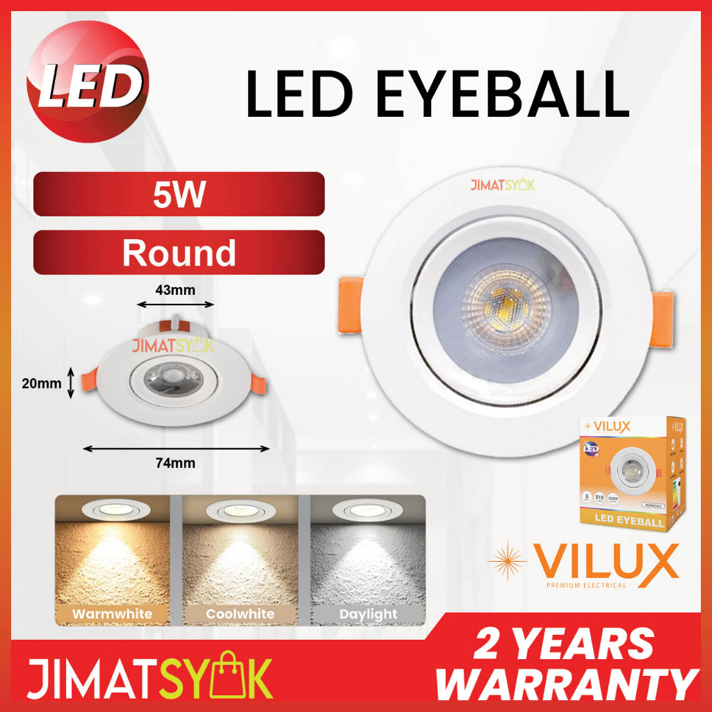 LED EYEBALL 3W 5W 7W 10W Round Square LED Downlight Spotlight LED ...