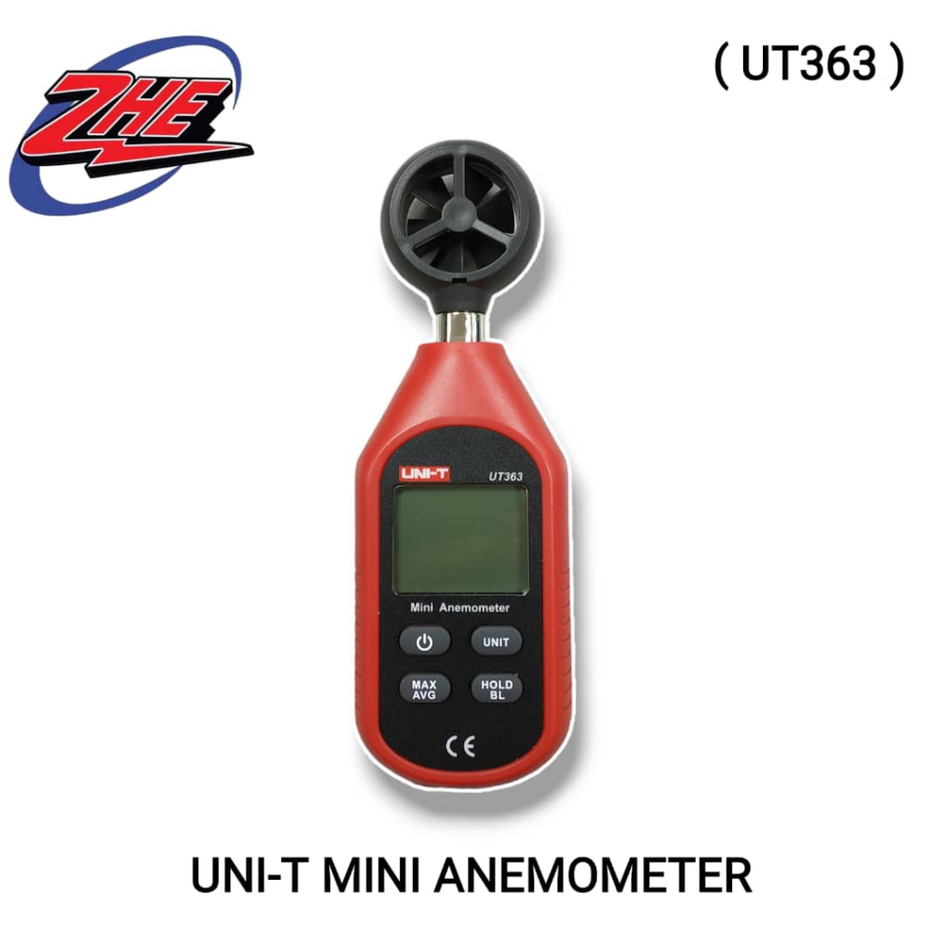 UNI-T UT363 MINI HANDHELD ANEMOMETER DIGITAL WIND SPEED WIND ...
