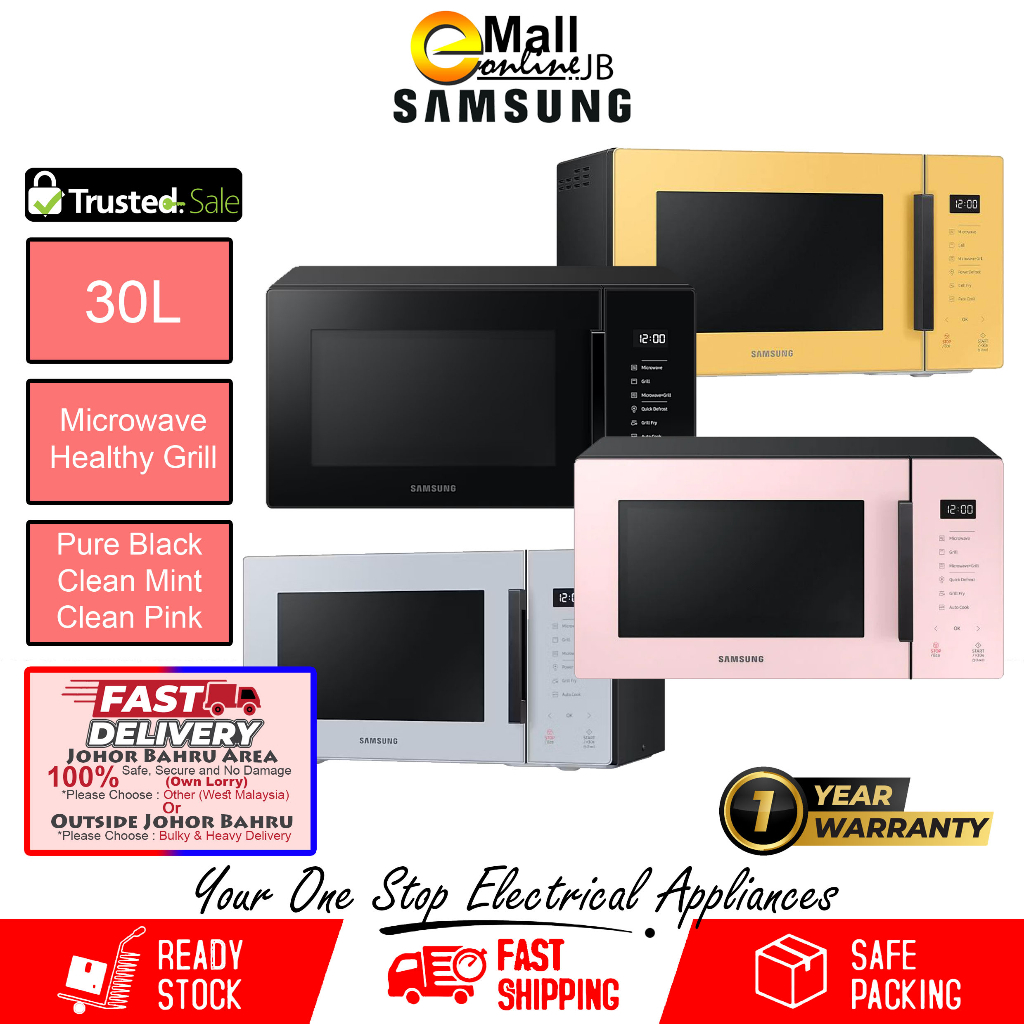 Samsung 30L Grill Microwave Oven | MG30T5018CK/SM MG30T5018CP ...
