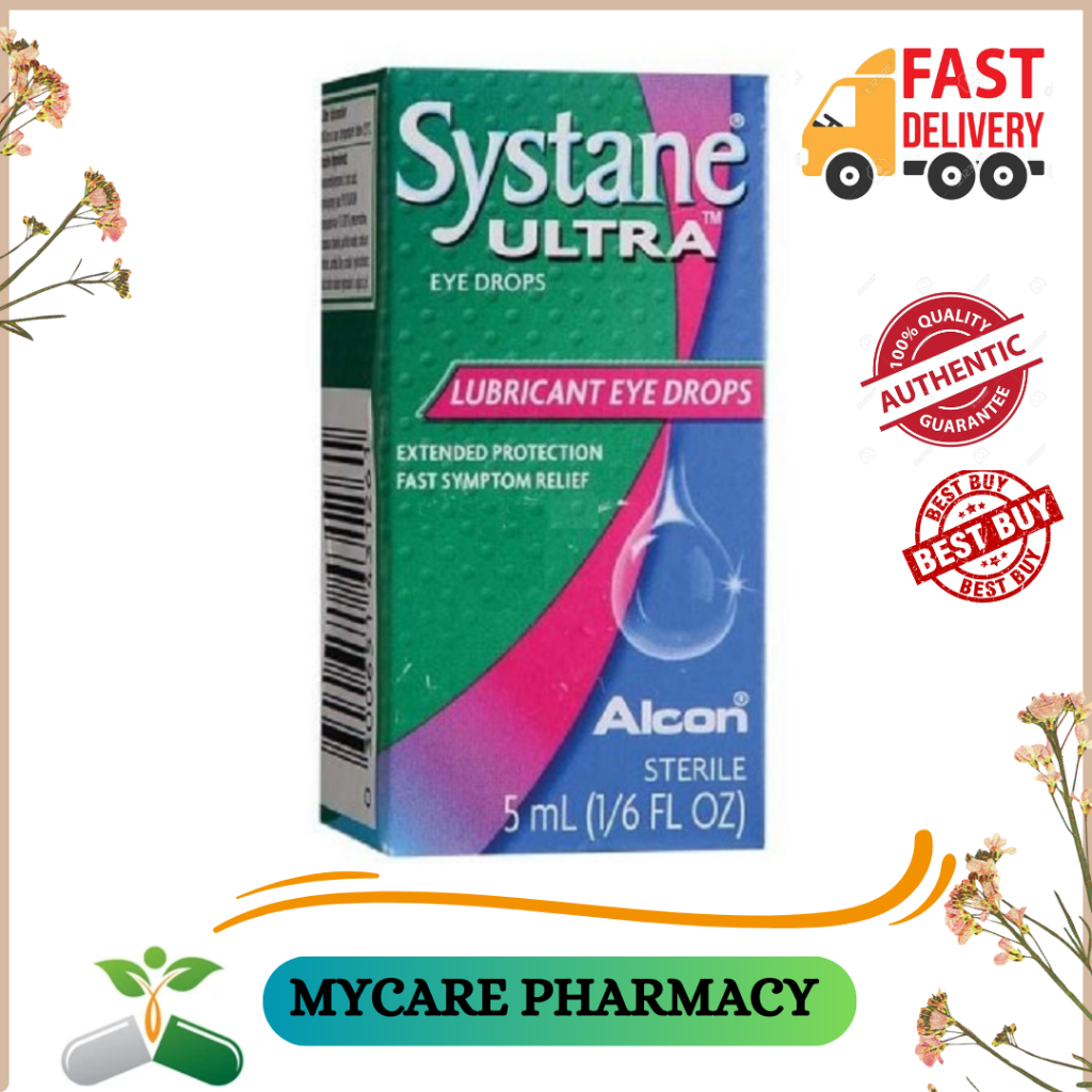 ALCON Systane Ultra Lubricant Eye Drops 5mL | Shopee Malaysia