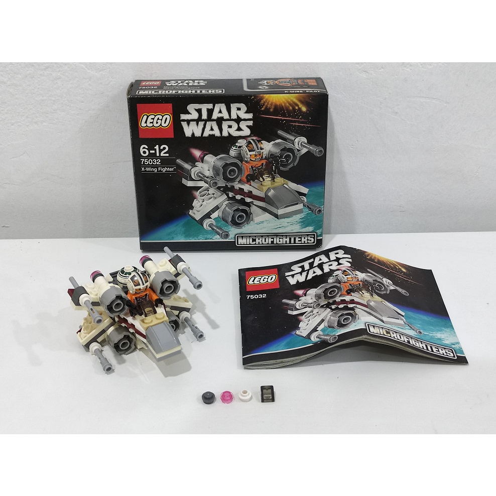 Lego Star Wars 75032 X-wing Fighter Microfighters (Built Set) | Shopee ...