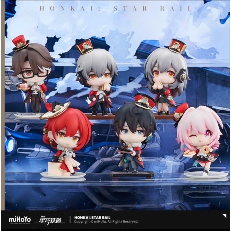 OFFICIAL Honkai Star Rail Astral Express Welcoming Party Series Chibi ...