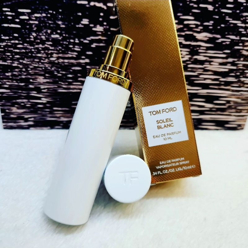 TOM FORD SOLEIL BLANC EDP TRAVEL SPRAY PERFUME 10ML (REFILL BOTTLE ...