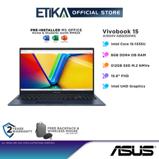 ASUS Vivobook 15 A1504 Price in Malaysia & Specs - RM2699 | TechNave