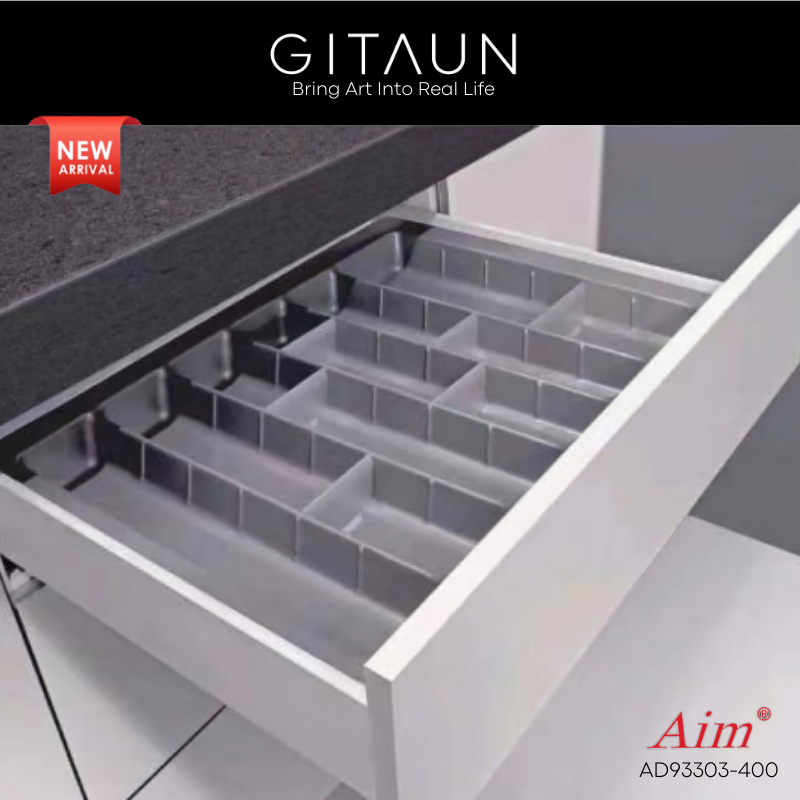 [AIM] ABS CUTLERY TRAY / PLASTIC KITCHEN CUTLERY TRAY / ADJUSTABLE ABS ...