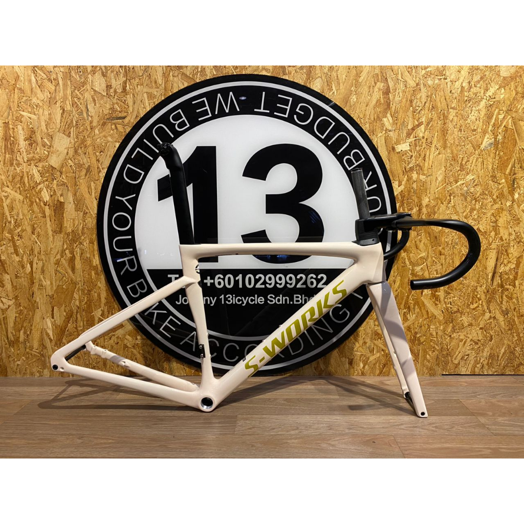 NEW CARBON TAIWAN FRAMESET CARBON FRAMES TAIWAN S L 7 SAND GOLD CARBON ...