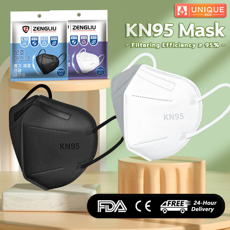 50PCS KN95 Face Mask 5PLY Protection KN95 Mask Washable N95 Mask ...