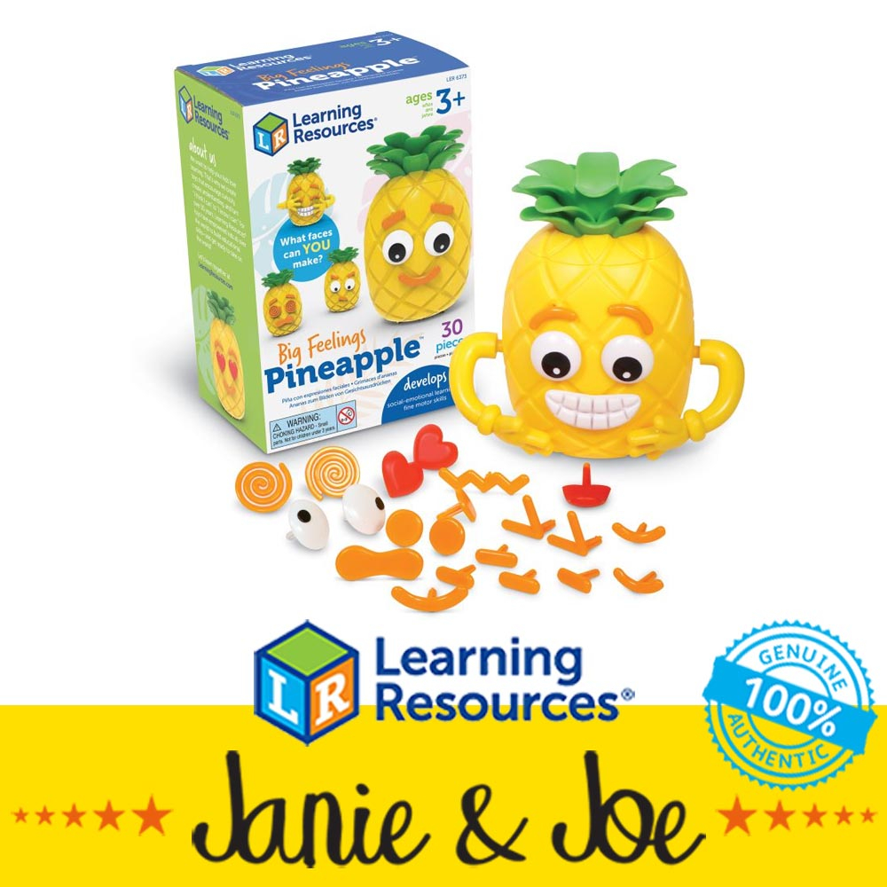 Learning Resources Big Feelings Pineapple- Age 3-7, Social Emotional Learning, SEL Toy ...