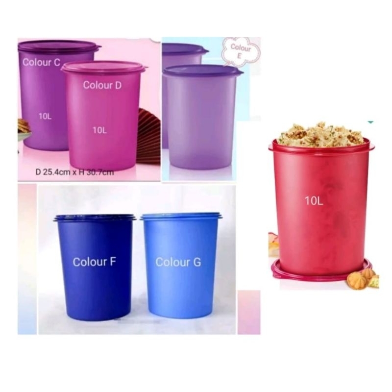 Tupperware Tall Canister 10L(1pc) | Shopee Malaysia