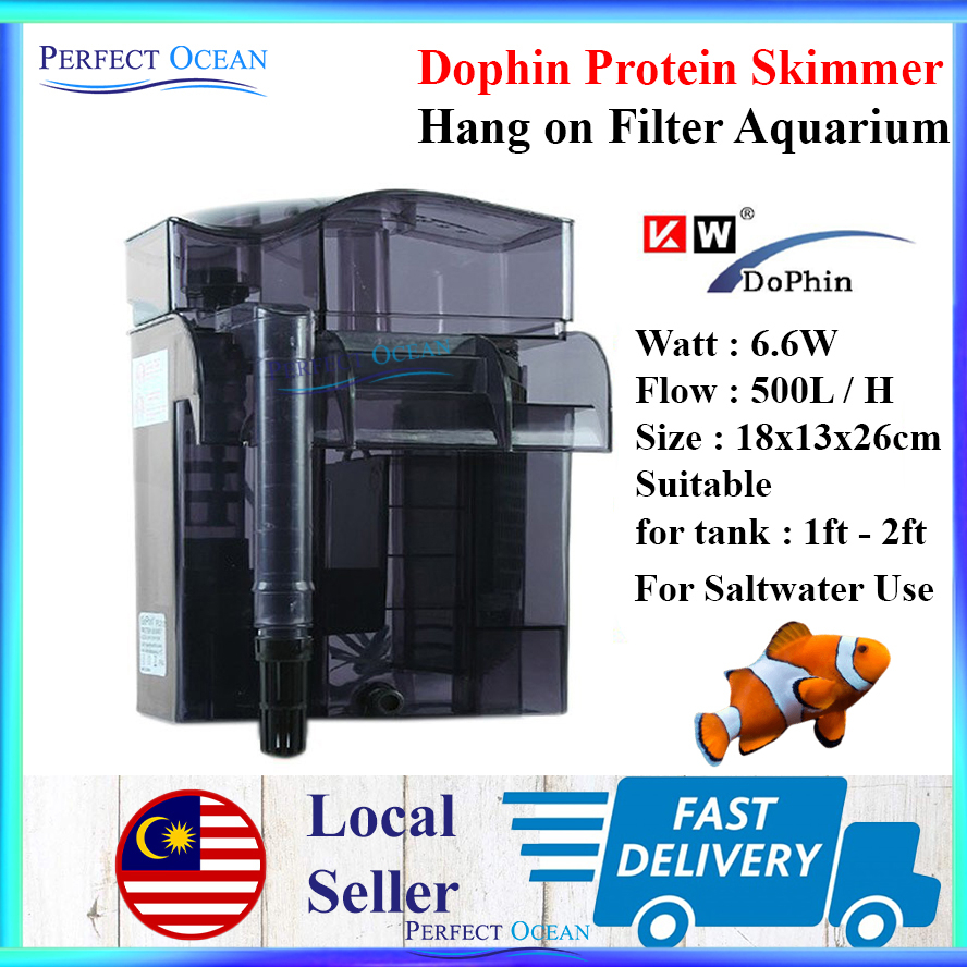 Dophin Protein Skimmers Hang On Filter Saltwater Aquarium Tank 🌊READY STOCK🌊 | Perfect Ocean ...