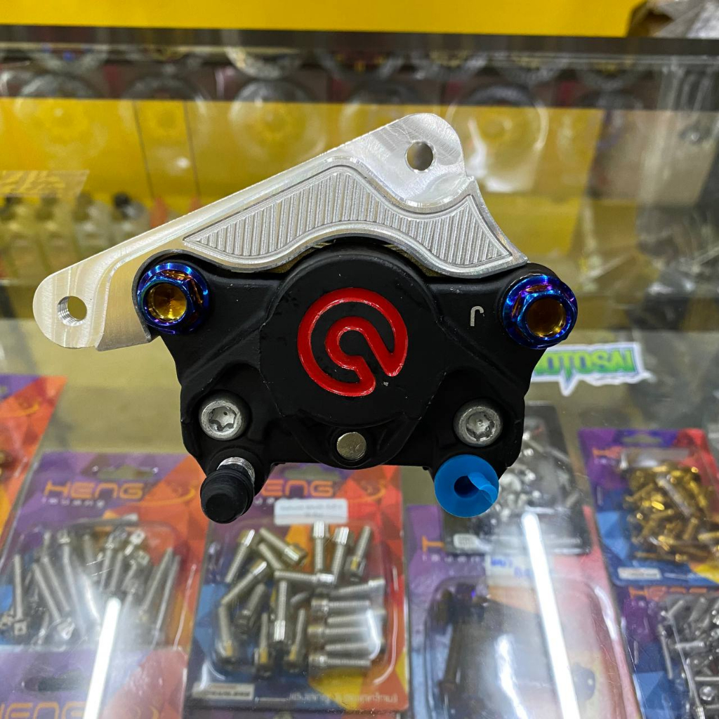 🇹🇭💥CALLIPER NISSIN 2 POT/ BREMBO P34 WAVE 125💥🇹🇭 WAVE 125 CALLIPER 2 ...