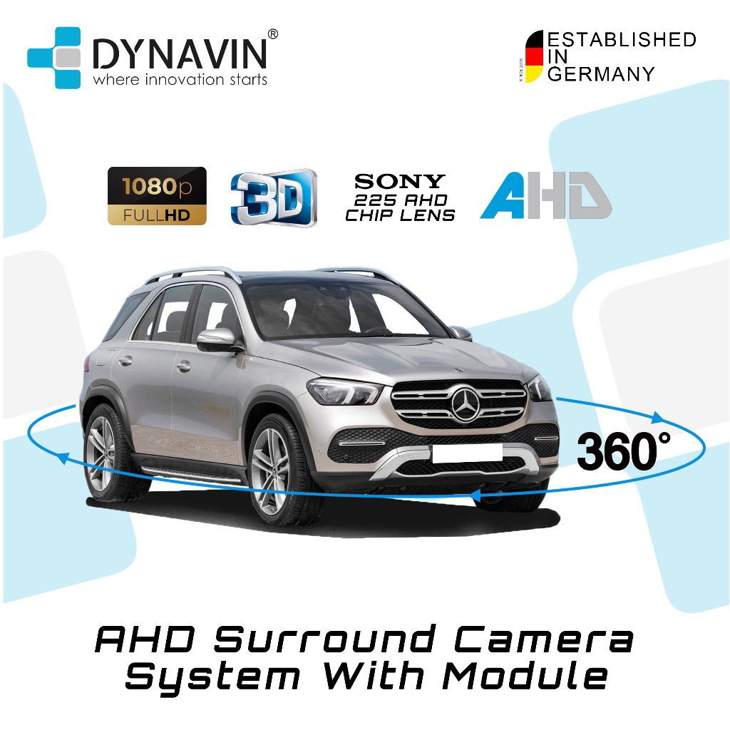 Dynavin 360 Panoramic Camera 720P/1080P With Control Module | Shopee ...