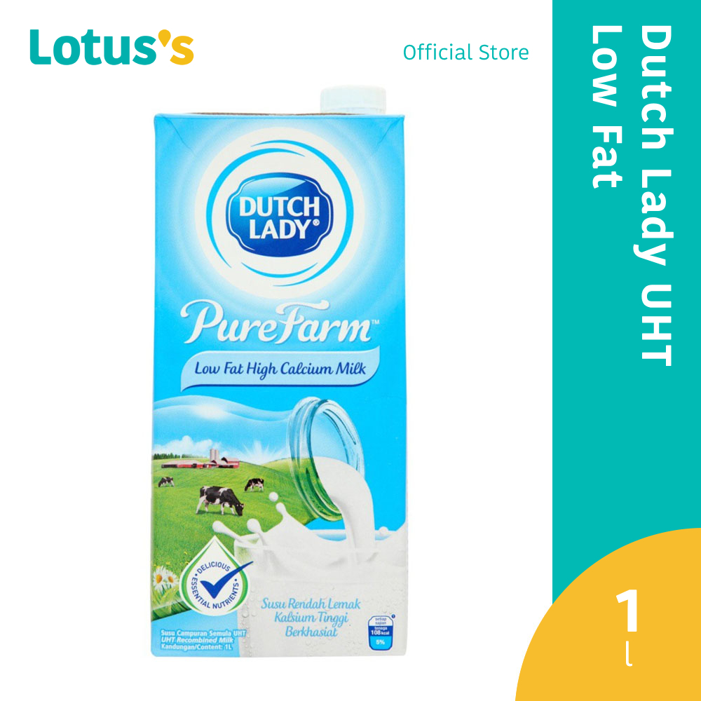 Dutch Lady UHT Low Fat (1L) | Shopee Malaysia