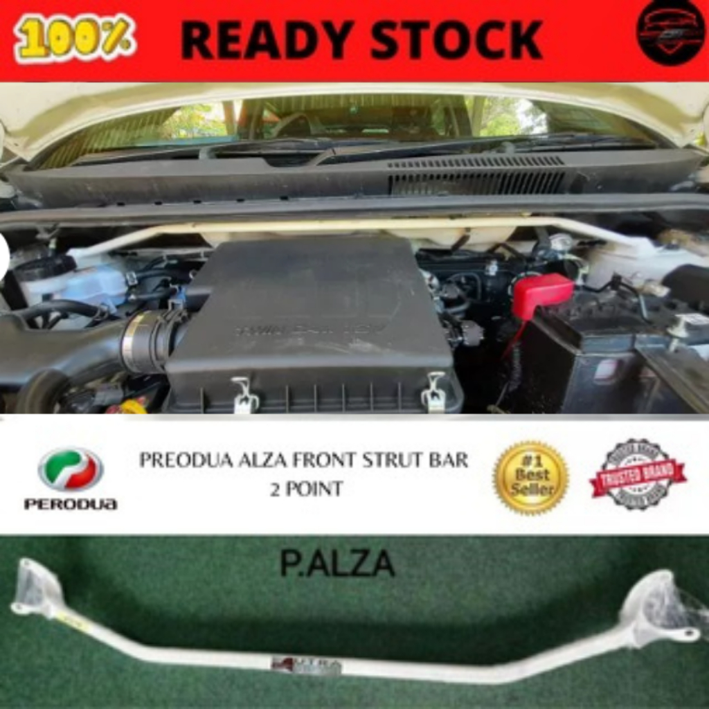 FRONT STRUT BAR 2 POINT PERODUA ALZA 2014-2019 | Shopee Malaysia