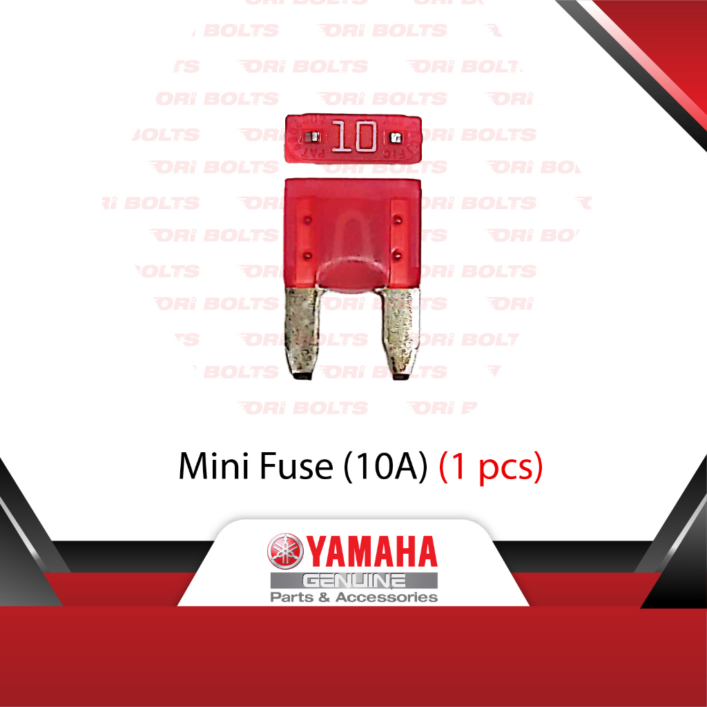 1LB-H2151-00 Yamaha Original Scooter NVX V1 V2 Xmax Mini Fuse 2A 7.5A 10A 30A Size Kecil Tajam ...