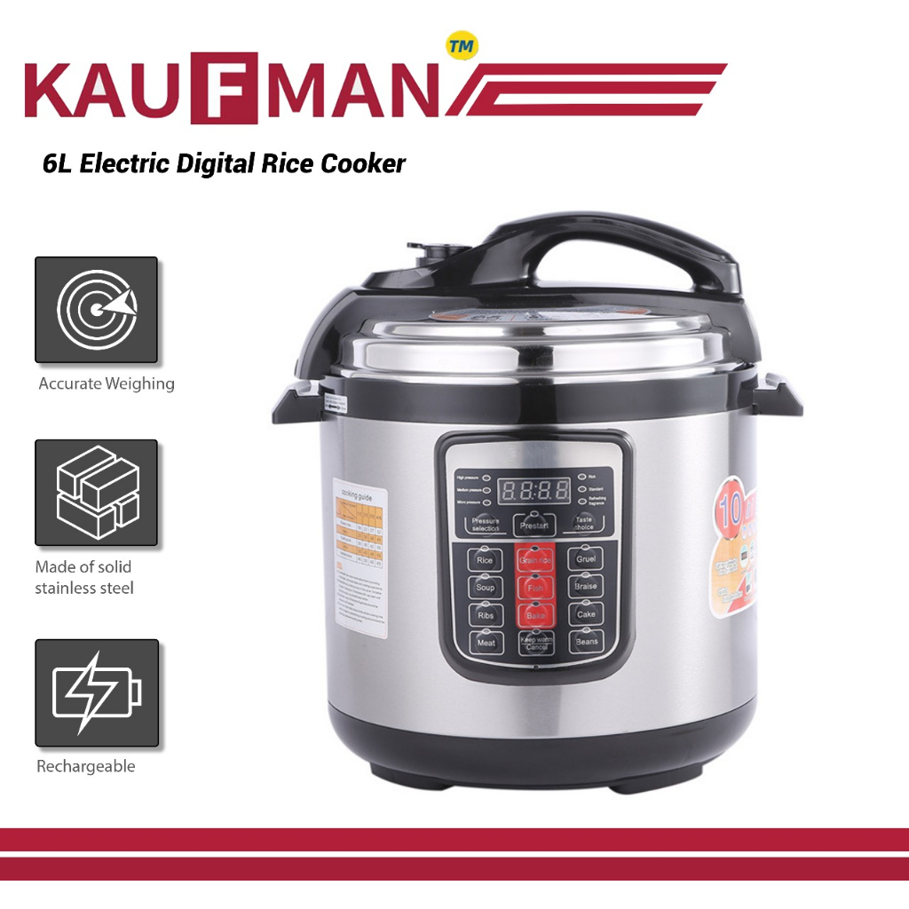 (keith )Pressure Cooker Stainless Steel Pot Rice Cooker (6L 8L)Malaysia ...