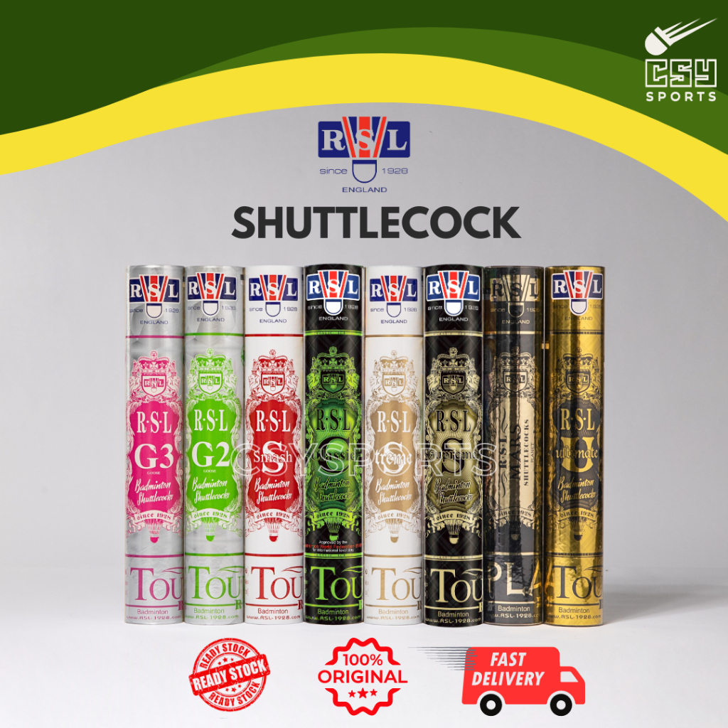 [100% ORI] Badminton Shuttlecock RSL / LINGMEI / RCL / PROTECH ...