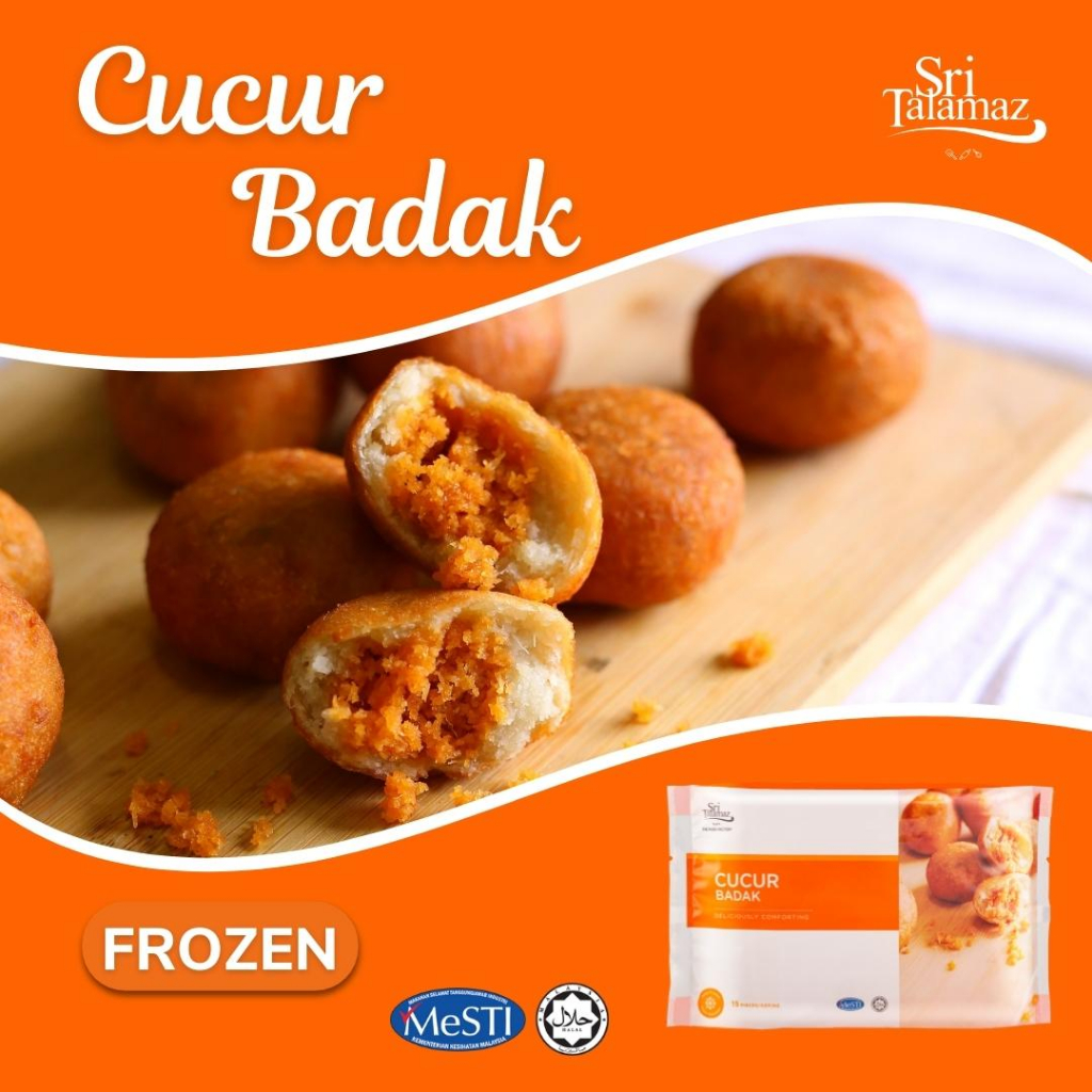 Kuih Frozen Cucur Badak | 15 pcs | Produk Muslim | Halal | Min 5 packs ...
