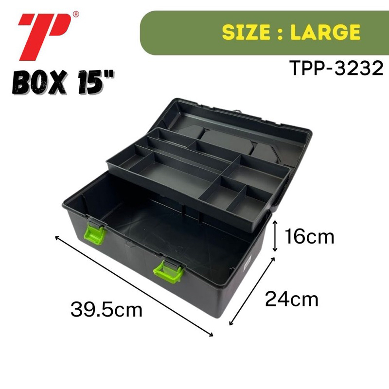 TP Tool Box Plastic Tool Box Set Spanar Box Plastic Storage Fishing Box ...