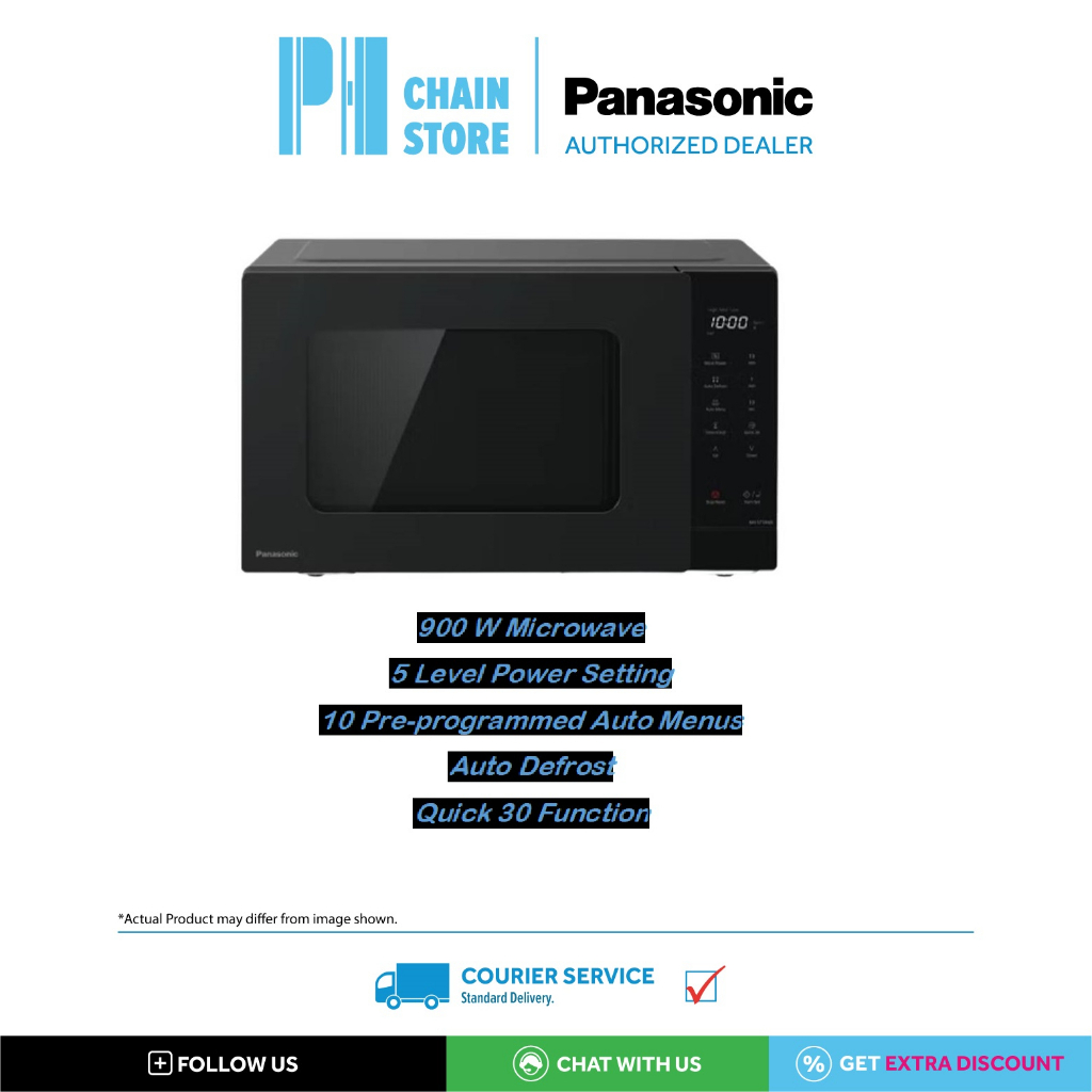 PANASONIC NN-ST34HBMPQ / NN-ST34NBMPQ NEW MODEL 25L SOLO MICROWAVE OVEN ...