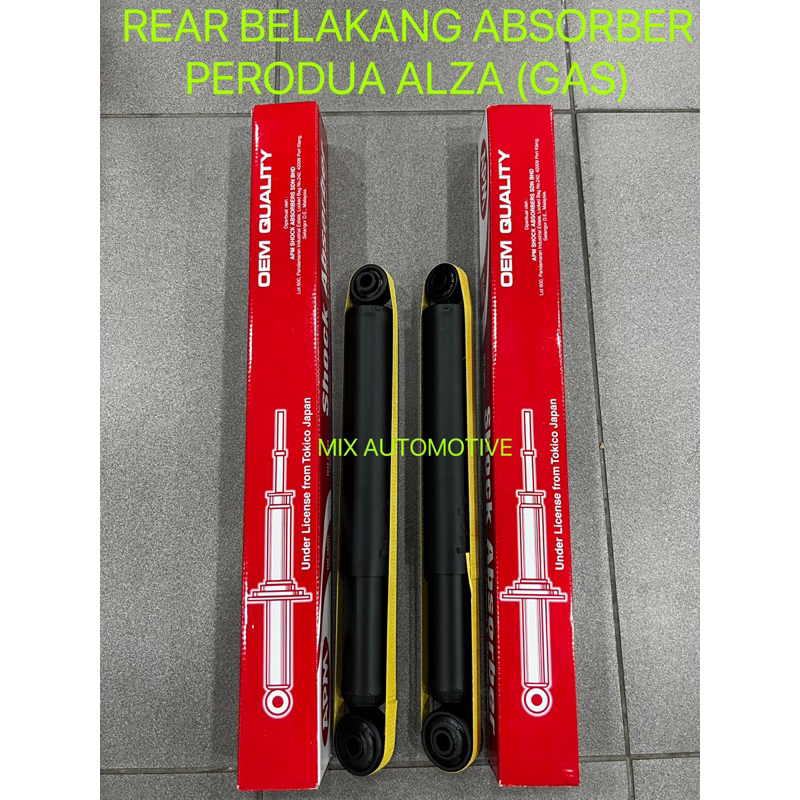 100% APM PERODUA ALZA BELAKANG REAR RR SHOCK ABSORBER (GAS) (APM ...