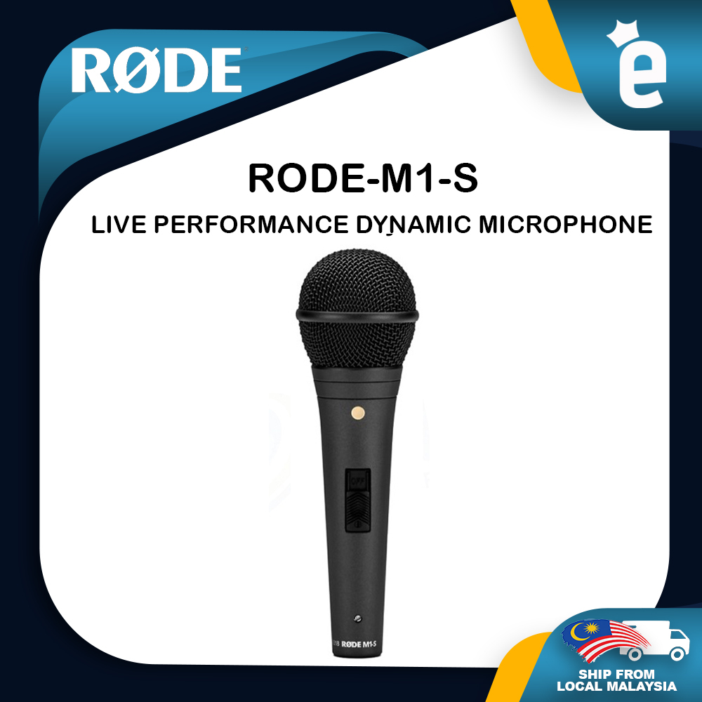 RODE M1-S Live Performance Dynamic Microphone | Shopee Malaysia