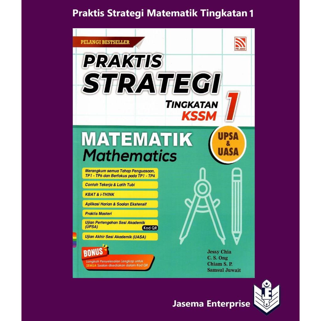 Praktis Strategi Matematik Tingkatan 1 -Dwibahasa | Shopee Malaysia