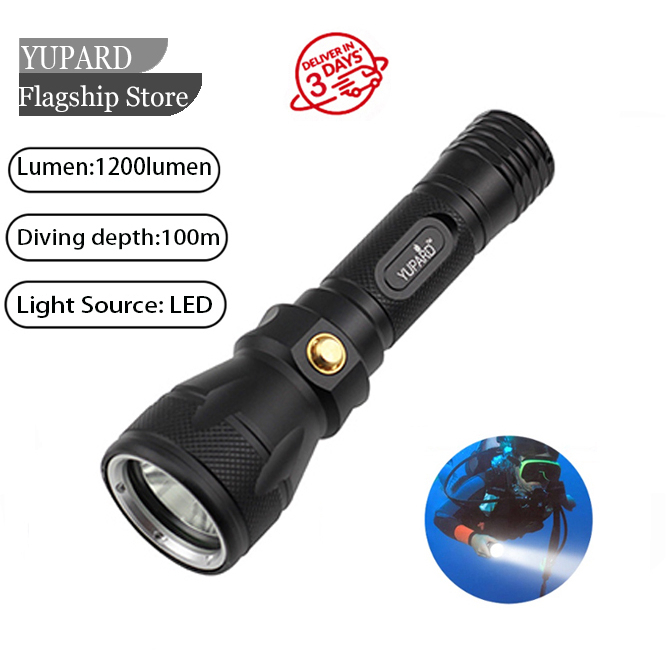 YUPARD 1200LM Shadow Depth Lamp 100 Meters L2 Lower Waterproof | Shopee ...