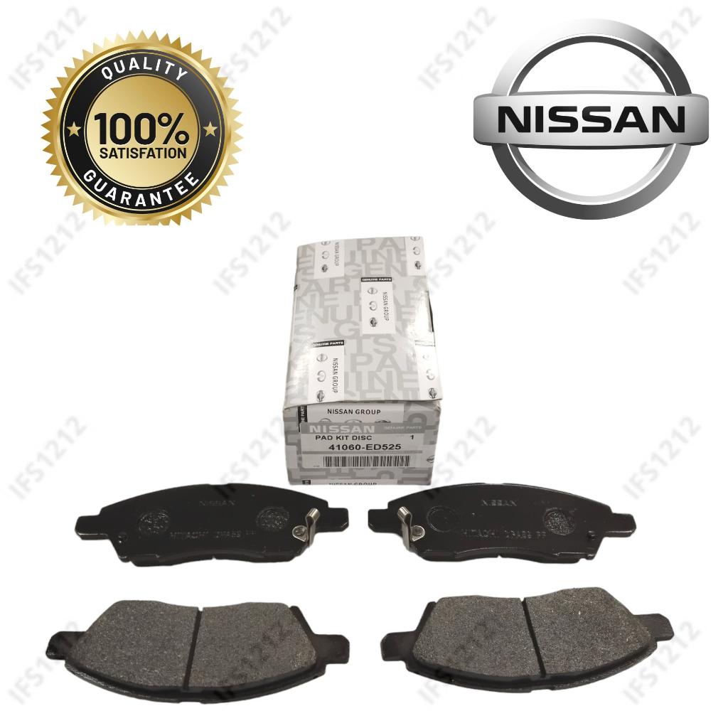 🇲🇾ORI NEW🔥 NISSAN FRONT BRAKE PAD LATIO LIVINA ALMERA N17 L10 C11 GRAND LIVINA DISC PAD 41060 ...
