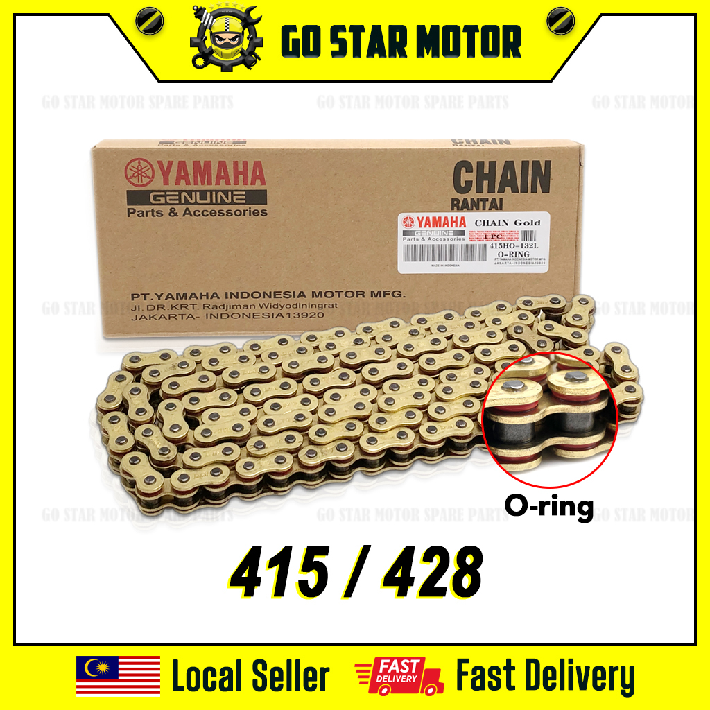 YAMAHA Chain Set Rantai Y15 Y15Z Y15ZR Y125Z 125Z 125ZR LC135 135LC ...