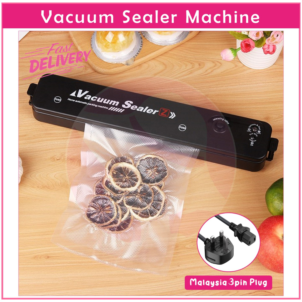 Vacuum Sealer Machine Food Packaging Automatic Embossed Plastic Bag ...