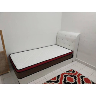 Katil Single /Divan single/ Single bed/ Katil bujang / Bedframe single ...