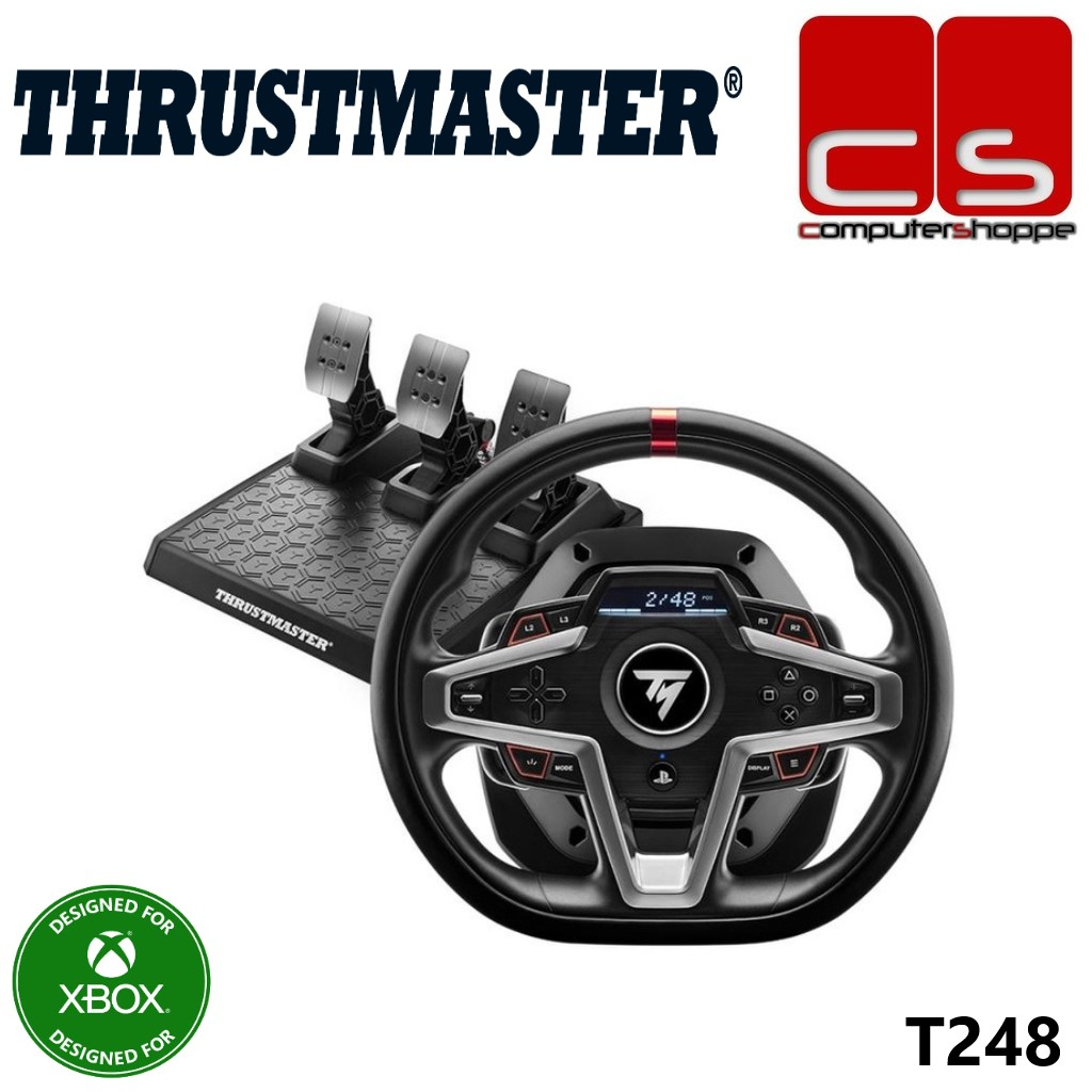 Thrustmaster T248 XBOX Racing Wheels and Pedals Compatible with Xbox ...