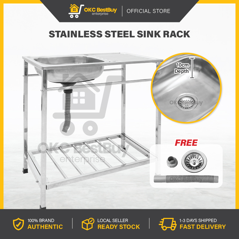 Stainless steel basin rack / Kitchen Basin rack / Dish Rack / Sink Rack ...