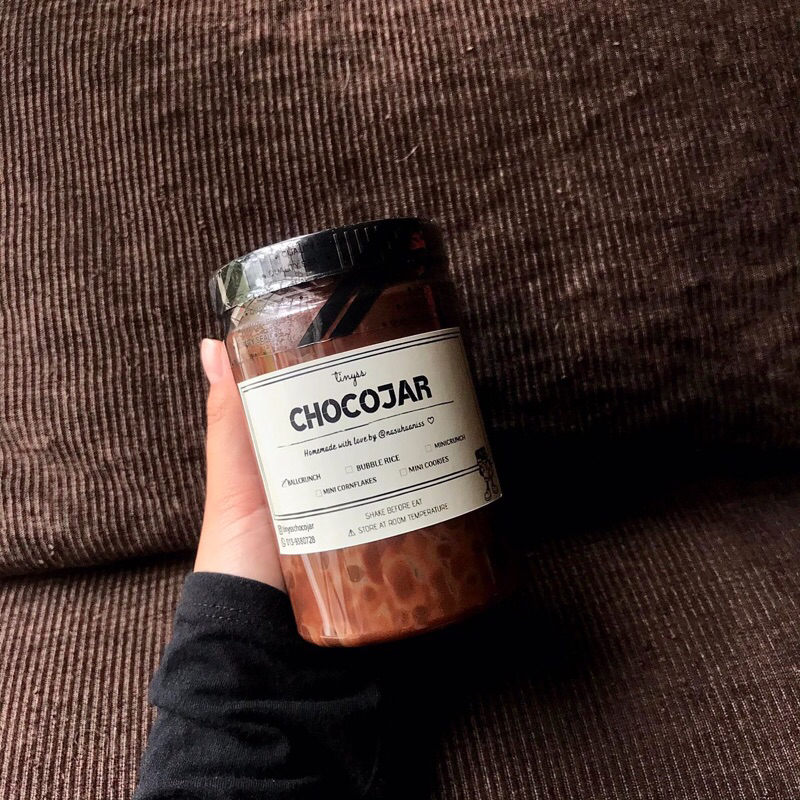 [PREMIUM] TINYSS CHOCOJAR COKLAT BERYLS BORONG MURAH VIRAL , MINICRUNCH ...